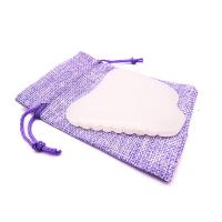 China Body Massager Portable Handheld Afghan White Jade Gua Sha Board for Customizable Face and Body Skincare for sale