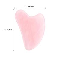 China Portable Natural Jade Gua Sha Stone Massage Tool for Face Neck Skin Lifting Wrinkle Remover Beauty Care Physical Therapy for sale