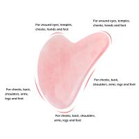 China Portable Natural Jade Gua Sha Stone Massage Tool for Face Neck Skin Lifting Wrinkle Remover Beauty Care Physical Therapy for sale