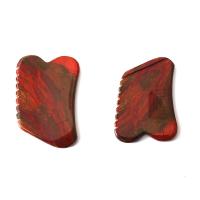 China OEM/ODM Supported Natural Facial Massage Gua Sha Stone Mookaite White Turquoise Guasha for Reducing Facial Fine Lines for sale