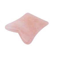 China Face Lift Function Rose Quartz Real Jade Gua Sha Crystal Face Roller Massage Guasha Stone for Face/Body Rejuvenation for sale