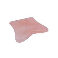 China Face Lift Function Rose Quartz Real Jade Gua Sha Crystal Face Roller Massage Guasha Stone for Face/Body Rejuvenation for sale