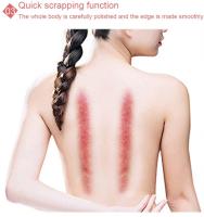 China Facial Massager Butterfly Shape Jade Guasha Massage Plate Natural Stone Gua Sha Scraper for Neck Body Acupuncture Spa for sale