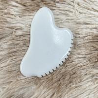 China Portable Facial Massager Gua Sha Scraper Natural Jade Stone Skin Care Massager for Body Neck Back Beauty Health Eye SPA for sale