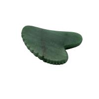 China Facial Scraping Skin Lifting with Green Aventurine Gua Sha and Heart Shaped Design for sale