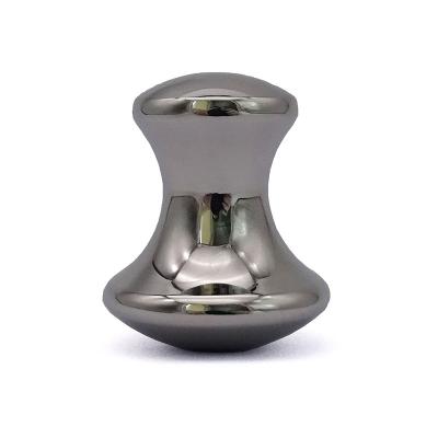 China Gua Sha Stainless Steel Mushroom Massage Hot Stone 3.5*3.5*2.1inch Size and Effectiveness for sale