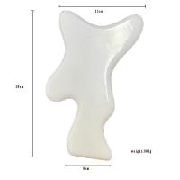 China Traditional Chinese Medicine Customizable Logo Four Jade Body Scraping Massage Tools for Legs Arms and Back for sale