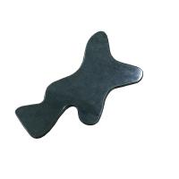 China Timing Control Function Dark Green Nephrite Gua Sha Stone for Body Care and Fatigue Relief Portable Design for sale