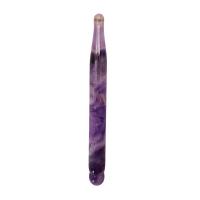 China Thin Face Gua sha Tools Natural Amethyst Acupressure Guasha Massage Therapy Pen for Full Body Deep Tissue Pain Relief for sale