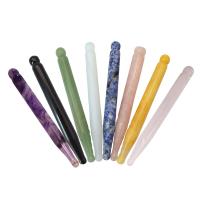 China Thin Face Gua sha Tools Natural Amethyst Acupressure Guasha Massage Therapy Pen for Full Body Deep Tissue Pain Relief for sale