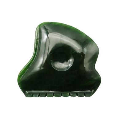 China Comprehensive Body Relaxation with Polished Nephrite Jade Gua Sha Massage Tool for sale