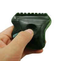 China Comprehensive Body Relaxation with Polished Nephrite Jade Gua Sha Massage Tool for sale
