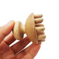 China Musical Function Wooden Mushroom Gua Sha Therapy Massage Tool for Hand-Held and Full Body Lymphatic Drainage for sale