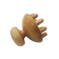 China Musical Function Wooden Mushroom Gua Sha Therapy Massage Tool for Hand-Held and Full Body Lymphatic Drainage for sale