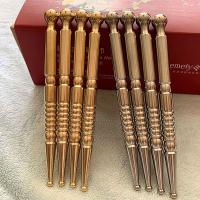 China Technical Polished Acupuncture Pen Facial Reflexology Tools Stainless Steel Massager Tool Deep Tissue Massage Tool for sale