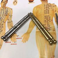 China Technical Polished Acupuncture Pen Facial Reflexology Tools Stainless Steel Massager Tool Deep Tissue Massage Tool for sale