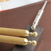 China Relaxing Deep Tissue Massage Tool Brass Manual Acupressure Pen for Reflexology Pressure Point Massager for sale