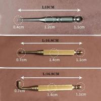 China Relaxing Deep Tissue Massage Tool Brass Manual Acupressure Pen for Reflexology Pressure Point Massager for sale