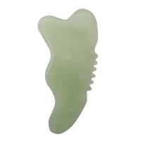 China Xiuyan Jade Gua Sha Massage Tool for Face Sculpting Body Massager Promotes Blood Flow and Reduces Tension Easy to Hold for sale