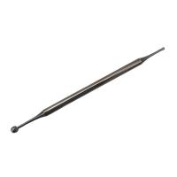 China Polished IASTM Dual Head Facial Reflexology Tools Stainless Steel Portable Ear Acupuncture Body Point Probe Face Reflexology Massage Tool for sale