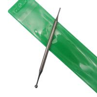 China Polished IASTM Dual Head Facial Reflexology Tools Stainless Steel Portable Ear Acupuncture Body Point Probe Face Reflexology Massage Tool for sale