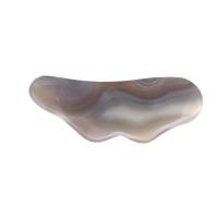 China Handmade Natural Agate Gua Sha Stone Essential for Body Massage and Acupuncture Treatment for sale