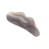 China Handmade Natural Agate Gua Sha Stone Essential for Body Massage and Acupuncture Treatment for sale