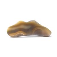 China Handmade Natural Agate Gua Sha Stone Essential for Body Massage and Acupuncture Treatment for sale