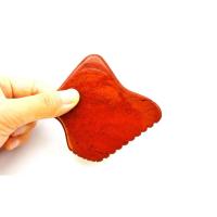 China 2024 Arrivals Red Jesper Gua Sha Massage Tool for Body Massage Polished Technical and OEM ODM Acceptance for sale
