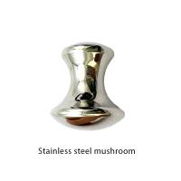 China Body Massager Stainless Steel Mushroom Gua Sha Massage Tool with Customised Logo and Handmade Craft for sale