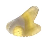 China Custom Logo Massage Products Natural Cherry Blossom Agate Sha Gua Board for Gua Sha Therapy for sale