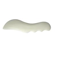 China Body Massager White Jade Gua Sha Stone for Scraping Facial Massage Tools and Beauty SPA Massage for sale
