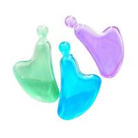 China Face Cooling Massage Borosilicate Glass Ice Globes for Gua Sha Board and 2021 Design SPA Rejuvenation Experience for sale
