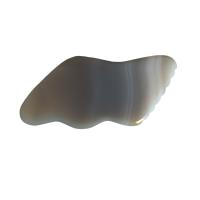 China Grey Agate Guasha Massager Board for Personal Health Care and Lymphatic Drainage for sale