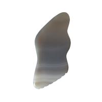 China Grey Agate Guasha Massager Board for Personal Health Care and Lymphatic Drainage for sale