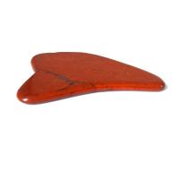 China Red Jasper Massage Hammer for SPA Acupuncture Body Leg Facial Jade Guasha Massager Board Gua Sha Tool for sale