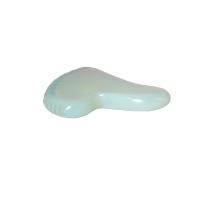 China Facial Massager Body Health Care White Opal Heart Shape Jade Opalite Guasha Gua Sha Massage for Facial Relaxation for sale