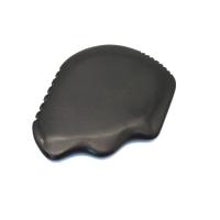 China 2024 Product Black Bian Stone Facial Jade Guasha Gua Sha Scraping Massage Tool for SPA Relaxing Facial Muscle Massage for sale