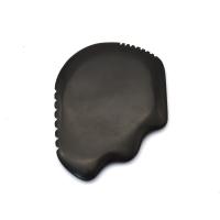 China 2024 Product Black Bian Stone Facial Jade Guasha Gua Sha Scraping Massage Tool for SPA Relaxing Facial Muscle Massage for sale