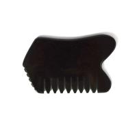 China Dark Green Nephrite Face Body Jade Stone Guasha Massager Board for Personal Health Care and SPA Acupuncture Massage Tool for sale