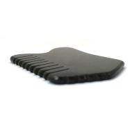 China Dark Green Nephrite Face Body Jade Stone Guasha Massager Board for Personal Health Care and SPA Acupuncture Massage Tool for sale