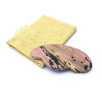 China Get a Defined Jawline and Reduced Puffiness with Pink Rhodonite Gua Sha Facial Tools For Face Eye Massage Area Fully Body for sale