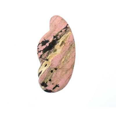 China Get a Defined Jawline and Reduced Puffiness with Pink Rhodonite Gua Sha Facial Tools For Face Eye Massage Area Fully Body for sale