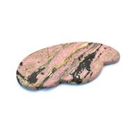 China Get a Defined Jawline and Reduced Puffiness with Pink Rhodonite Gua Sha Facial Tools For Face Eye Massage Area Fully Body for sale