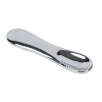 China Facial Massager Luxury Silver Terahertz Stone Gua Sha Cosmetic Eye Cream Spatula for Beauty Care Cosmetics Tools for sale