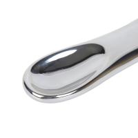 China Facial Massager Luxury Silver Terahertz Stone Gua Sha Cosmetic Eye Cream Spatula for Beauty Care Cosmetics Tools for sale