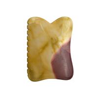 China Chinese Style Mookaite Body Massage Tools For Beauty Guasha Stone Scrapping Face Gua Sha Stone Therapy Massage Tool End for sale
