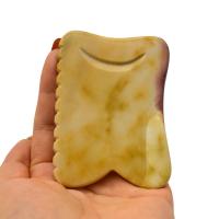 China Chinese Style Mookaite Body Massage Tools For Beauty Guasha Stone Scrapping Face Gua Sha Stone Therapy Massage Tool End for sale