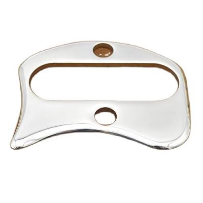 China Stainless Steel Gua Sha Tool for Body Massager Scraping Massage Tools About 9.8cm*7.5cm Metal Guasha Massage for sale