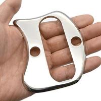 China Stainless Steel Gua Sha Tool for Body Massager Scraping Massage Tools About 9.8cm*7.5cm Metal Guasha Massage for sale